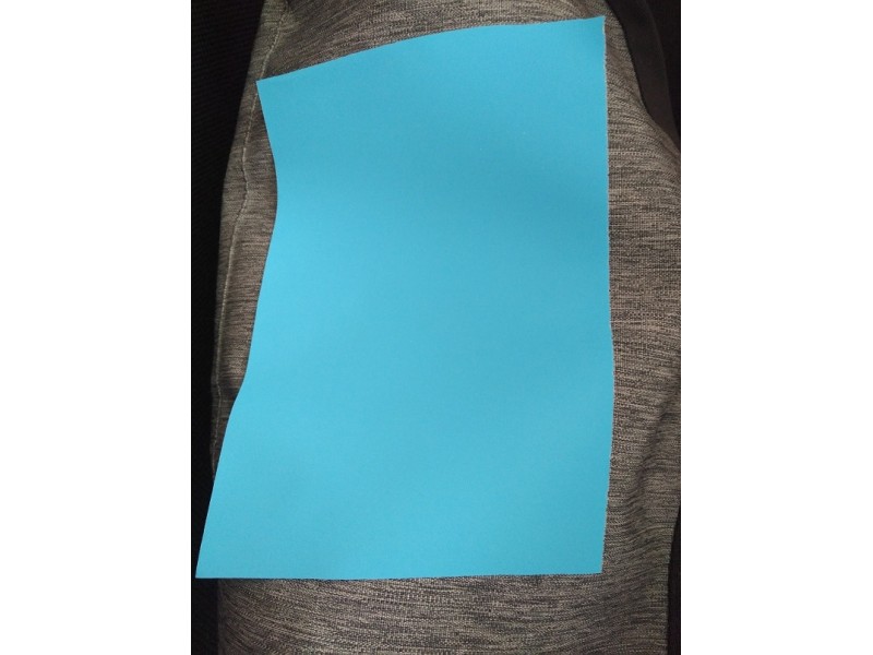 Sky blue reflective fabric 1 m