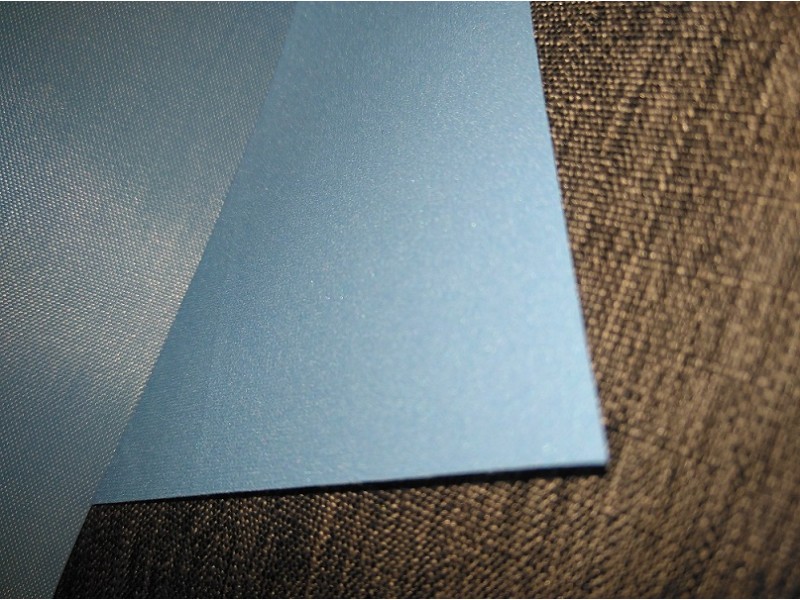 Sky blue reflective fabric 1 m