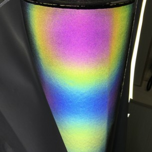Rainbow Reflective Fabric