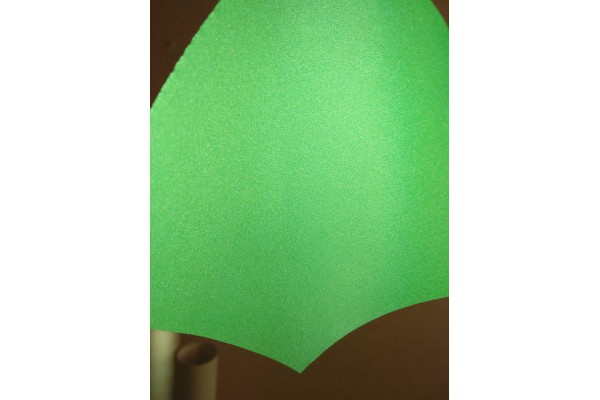 Green reflective fluorescent fabric 1 m